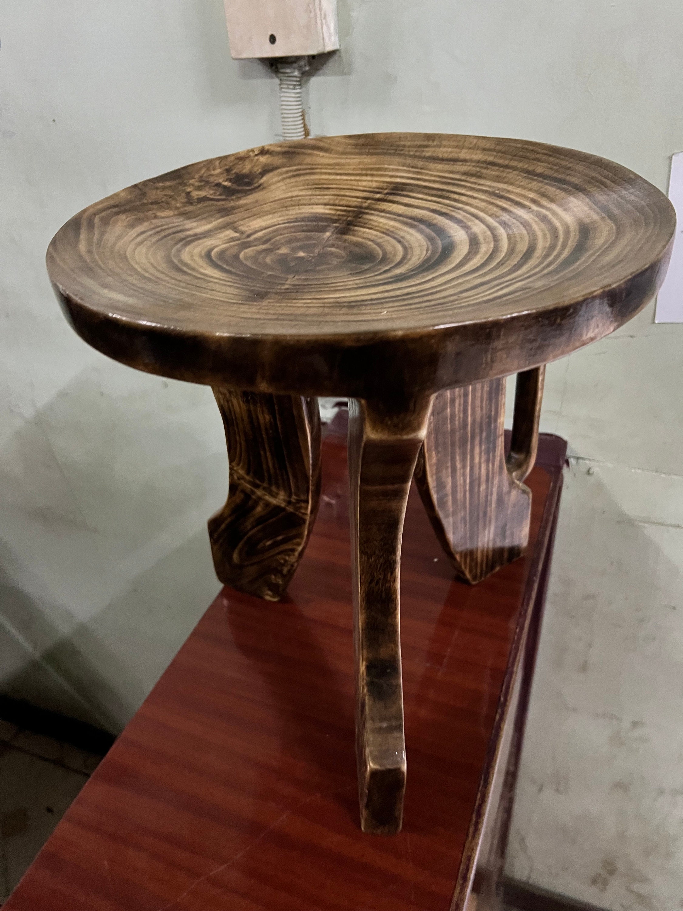 Tribal Stool, Wooden Stool, Side Stool, Decorative Stool ,solid Wooden ...