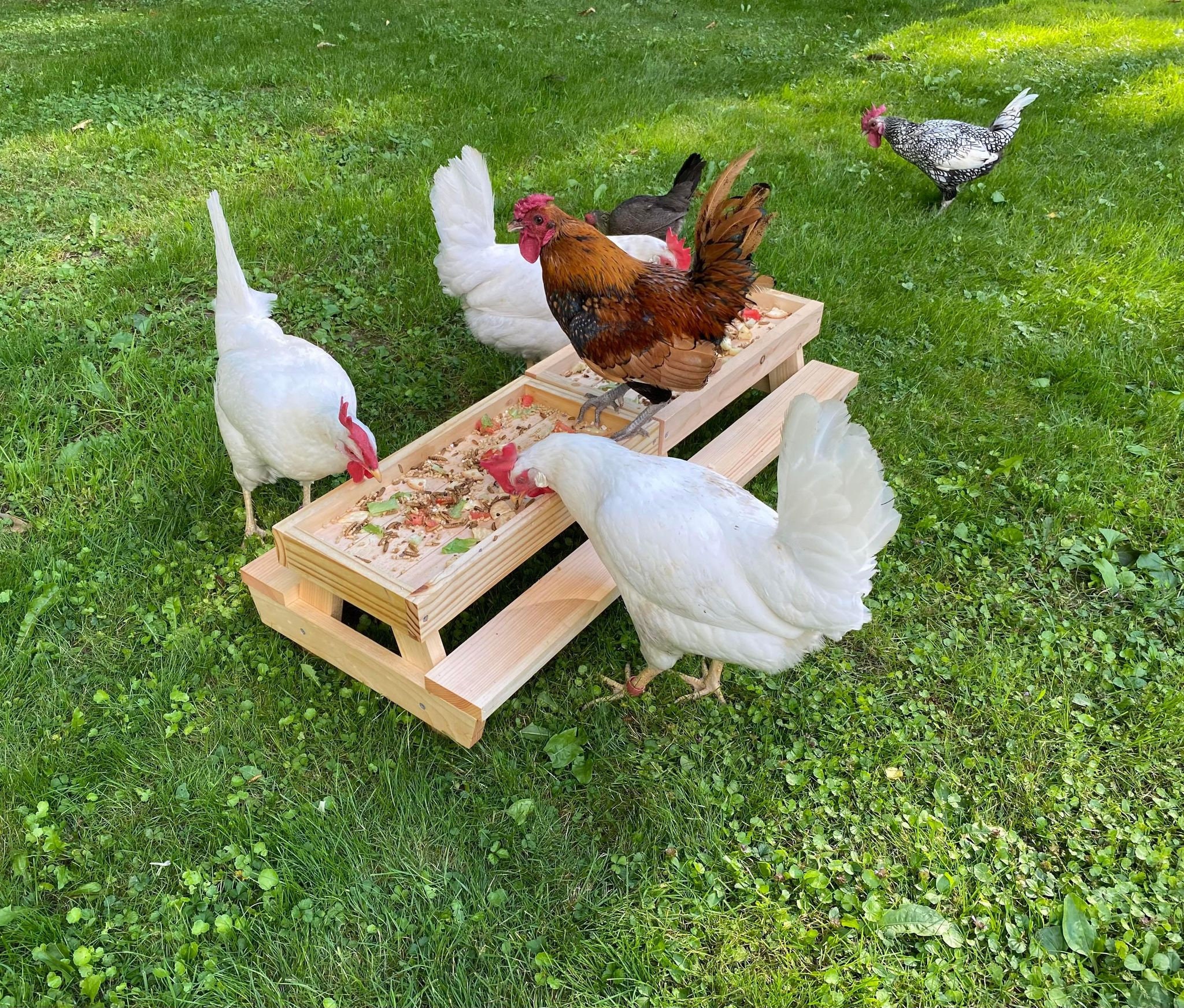 Chick-a-nic Table Made From Solid Wood - Etsy