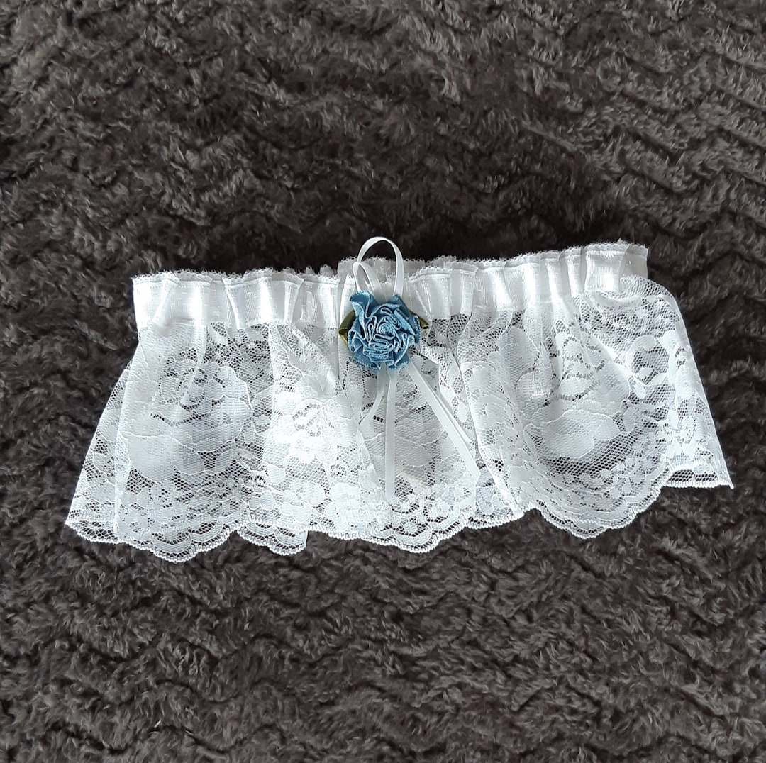 Elegant Garter - White Lace Garter Belt - Bride Essentials - Something ...