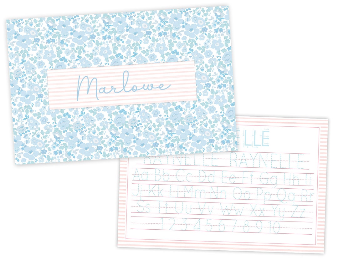 Kids Placemat | Laminated Placemat | Personalized Placemat for Kids ...