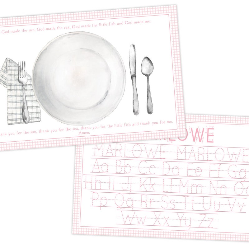 Kids Placemats - Etsy