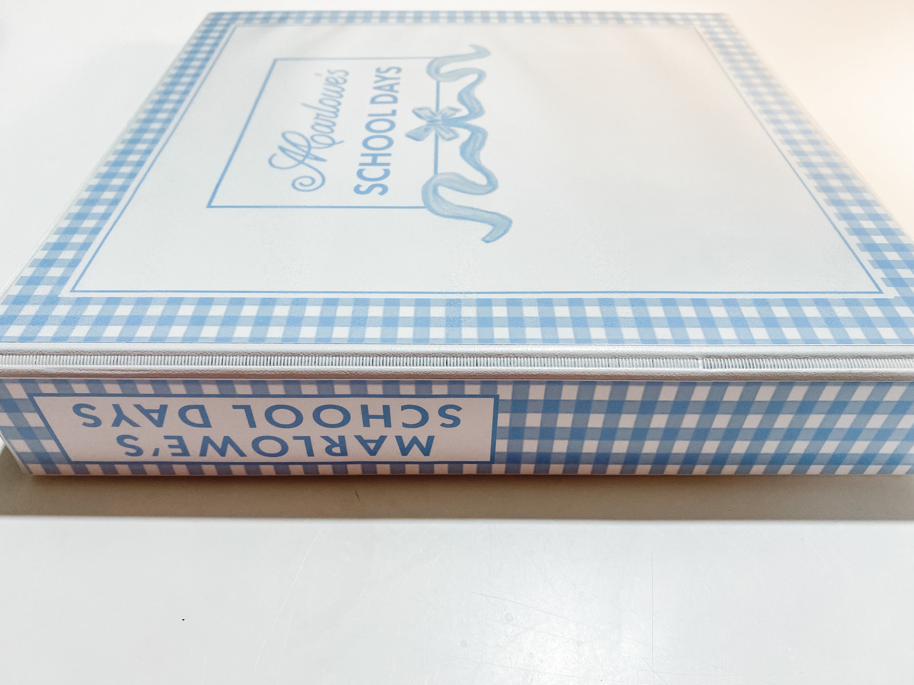 SET Custom School Memory Book Customizable School Memory - Etsy