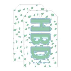 Watercolor Girls Happy Birthday Gift Tags Custom Gift Tags Happy ...