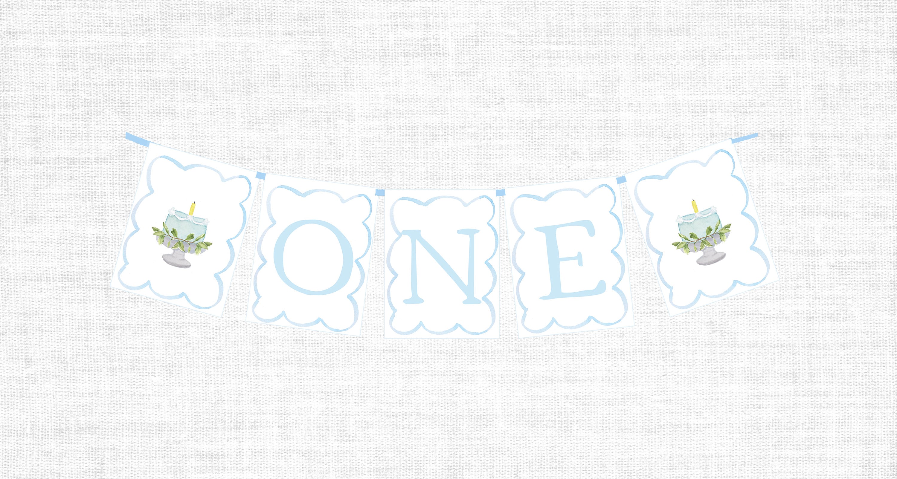 Boys 1st Birthday Banner First Birthday Banner Birthday - Etsy