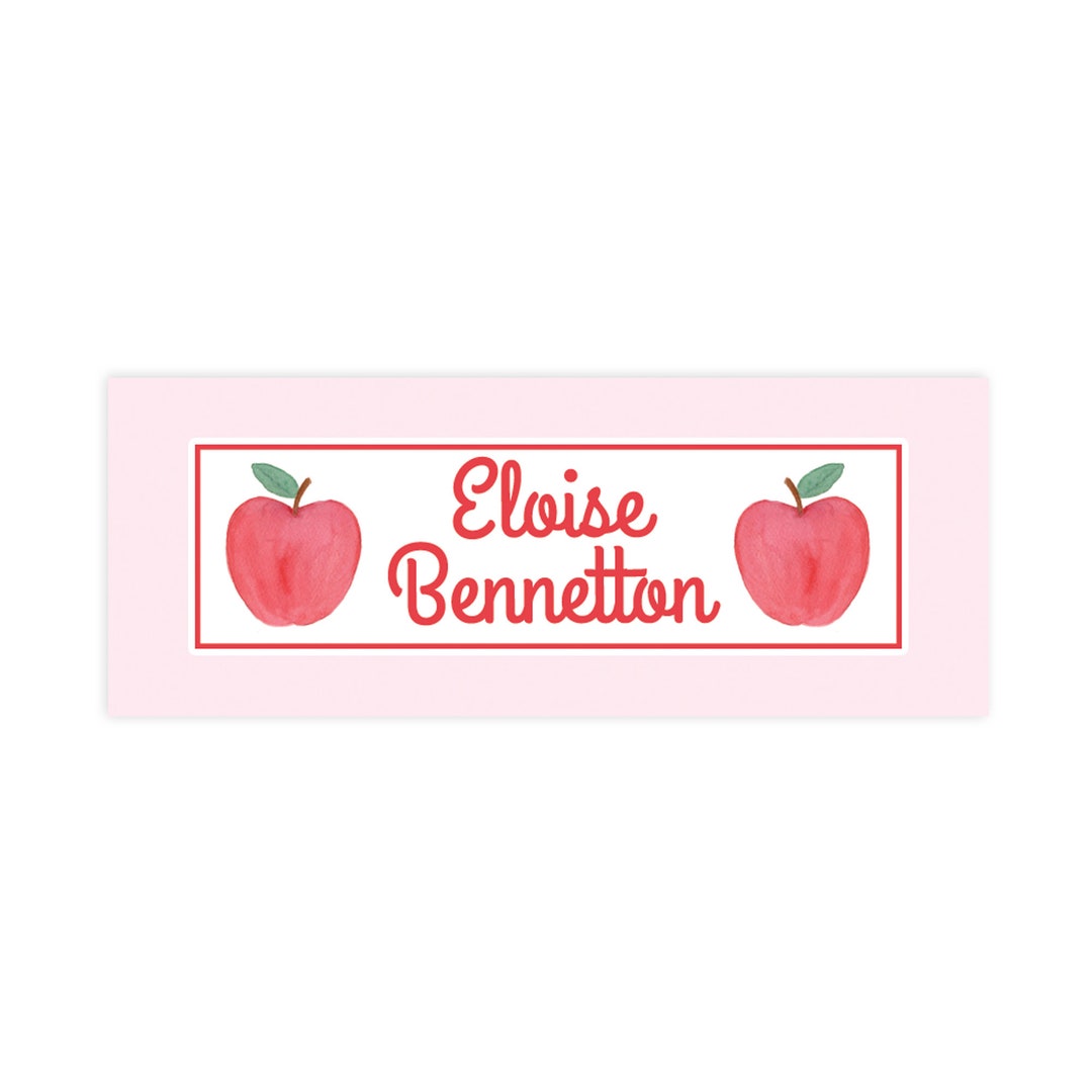 Pink Waterproof Labels | Waterproof Labels | School Labels ...