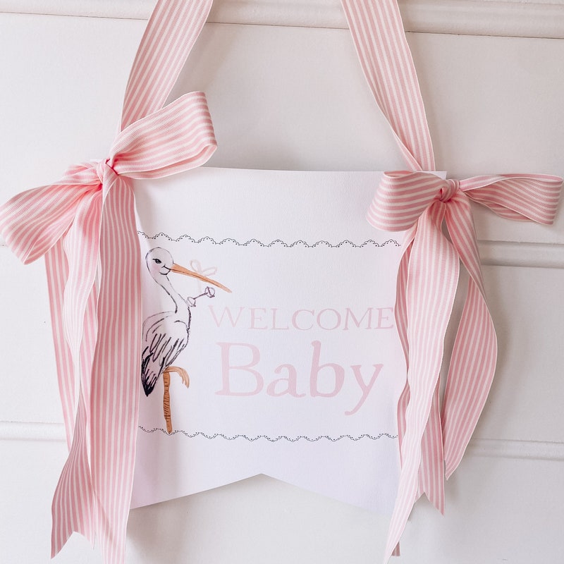 Welcome Home Baby Signs - Etsy