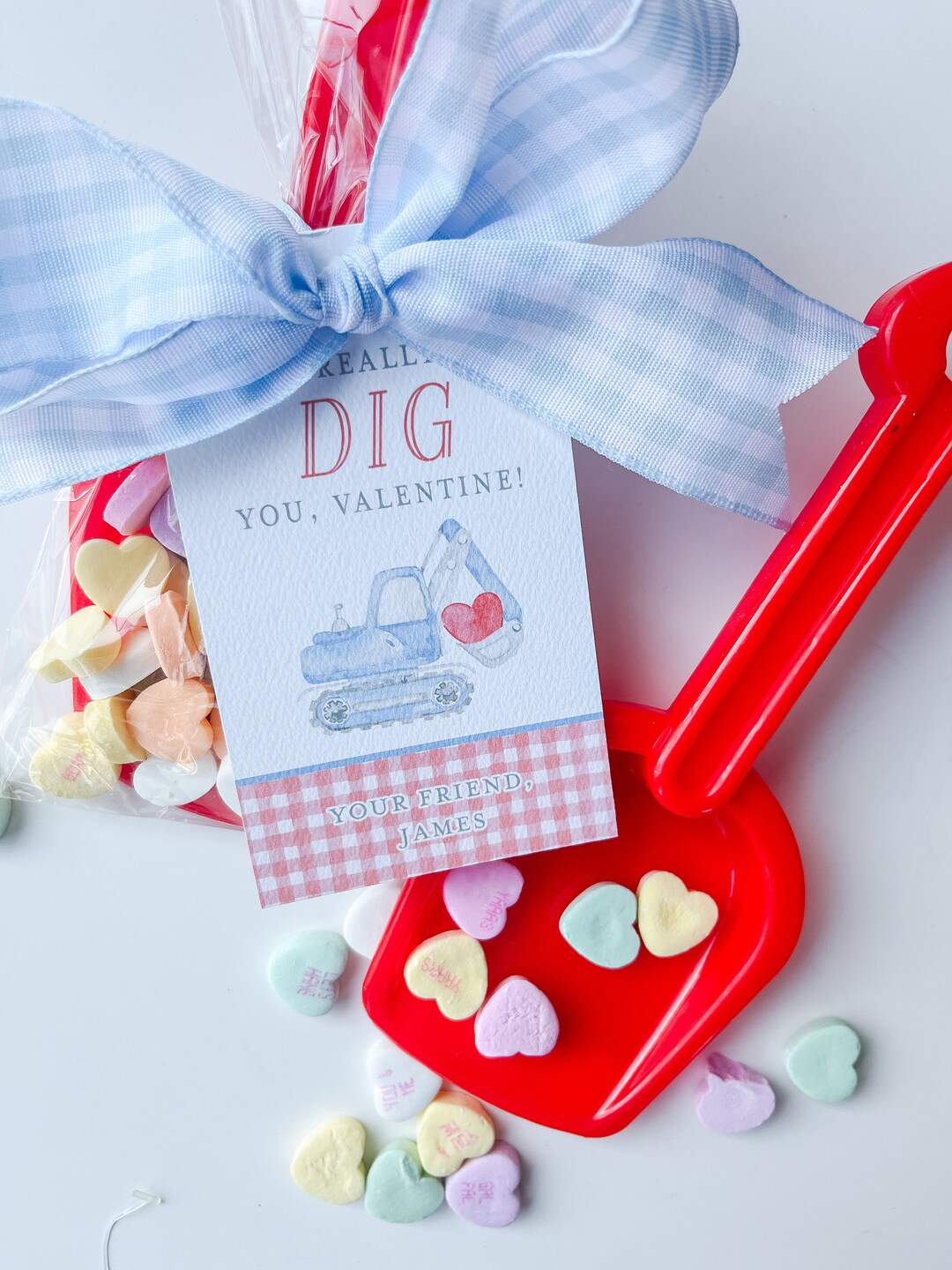 I Dig You Valentine Tags, Valentine Tags, Printed, I Dig You Valentine ...
