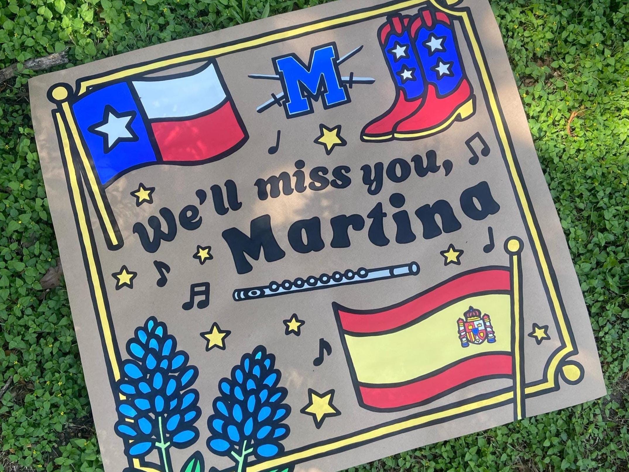 Custom Farewell Banner | Hand-painted and Personalized for Going-away ...