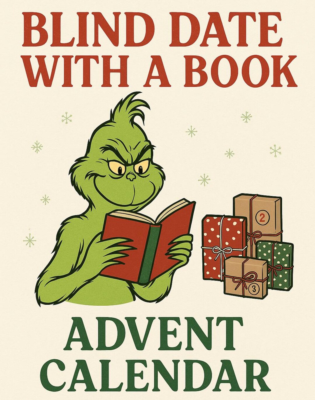 Blind Date With A Book Advent Calendar: Grinch Inspired Christmas ...