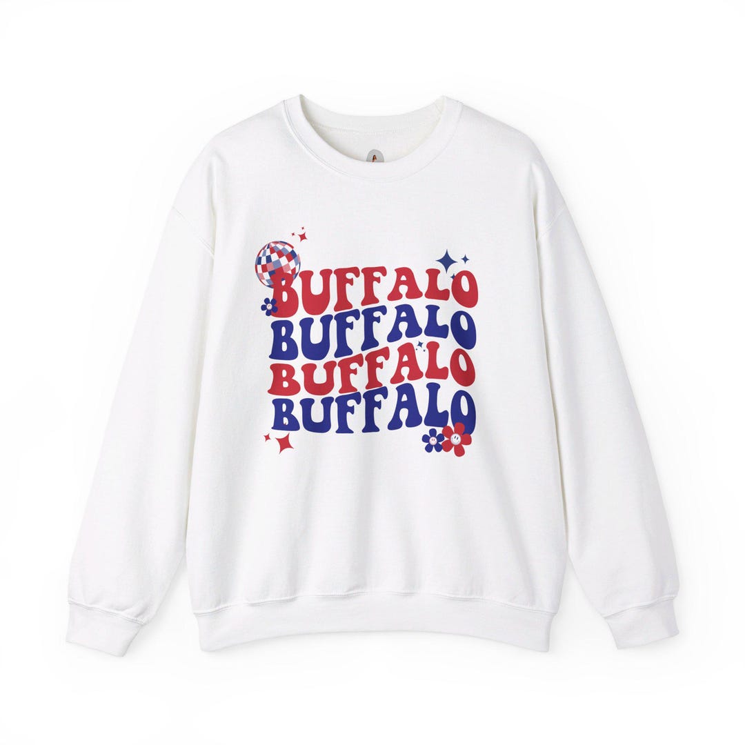 Buffalo Retro Repeated Sweatshirt, T Shirt, Hoodie - Etsy