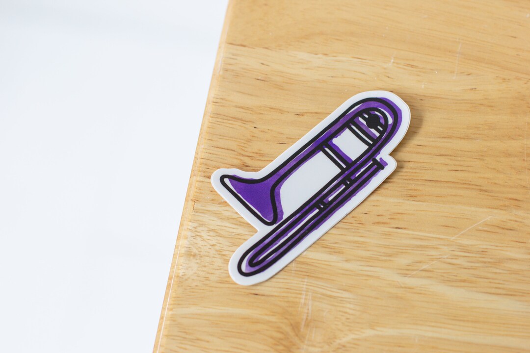 Trombone Sticker | Music Teacher, Music Educator, Music Education ...