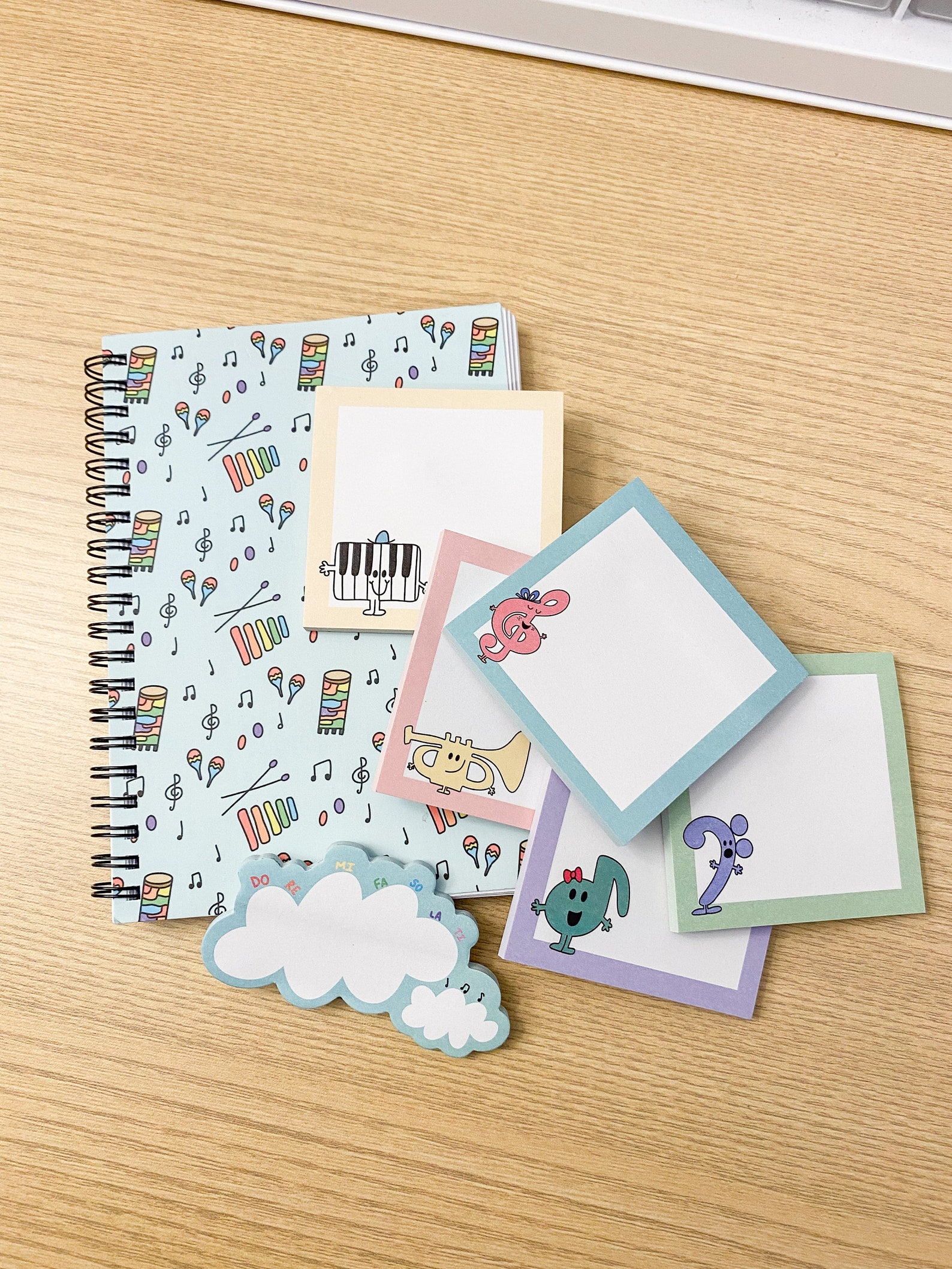 Tara the Treble Clef - Character Sticky Notes, Teacher Notes, Music ...