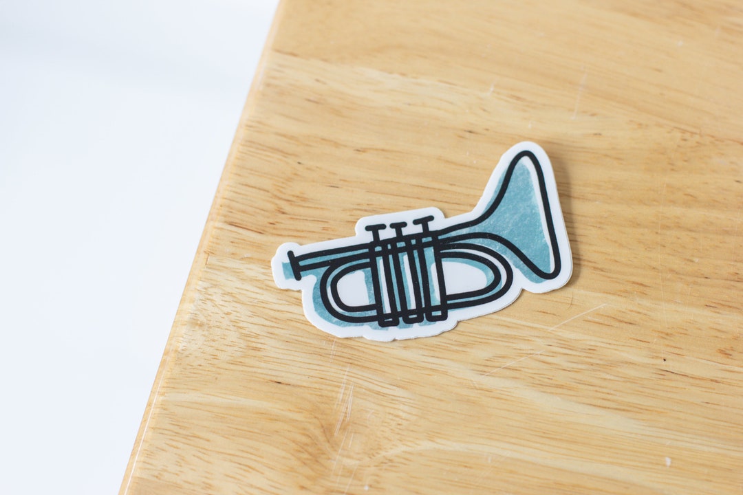 Trumpet Sticker | Music Teacher, Music Educator, Music Education, Music ...