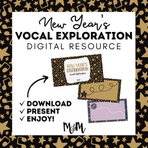 New Year 2026 | Vocal Exploration | Music Class Activity DIGITAL ...