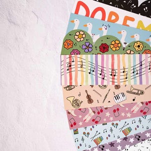 Spring Garden Bulletin Board Border | Music Classroom Decor, Music Room ...