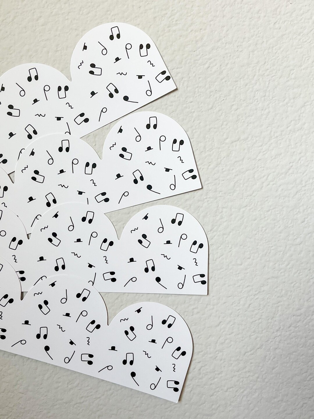 White + Black Bulletin Board Border | Music Classroom Decor, Music Room ...