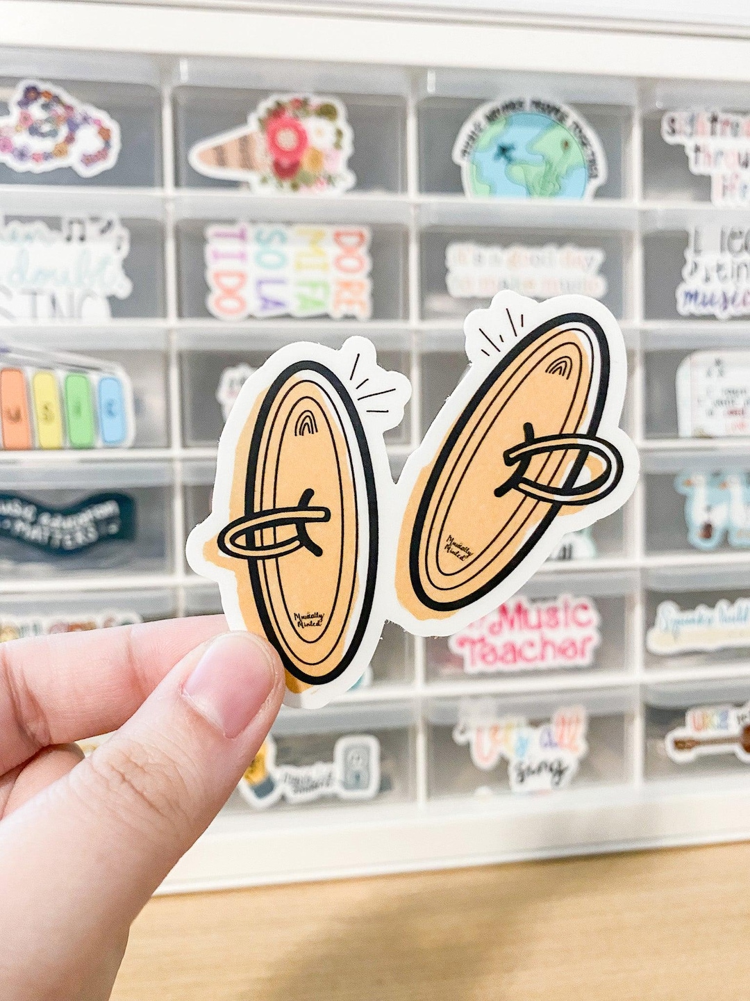 Crash Cymbals Sticker - Etsy
