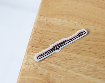 Flute Sticker | Woodwind Instrument, Woodwind Sticker, Music Teacher ...