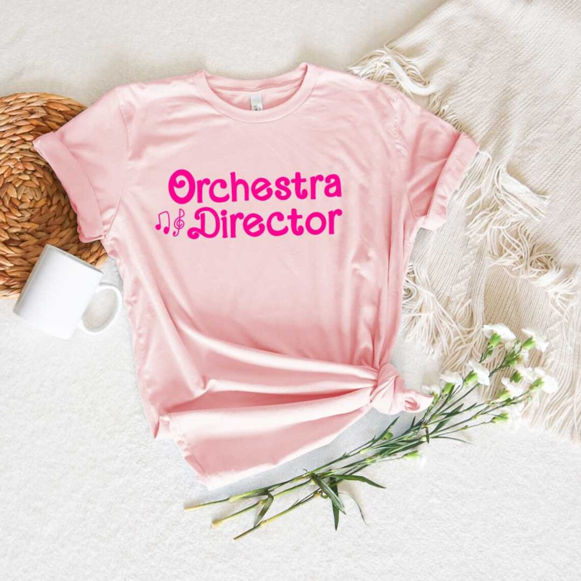 Pink Music Teacher T-shirt | Music Teacher T-shirt, Music Teacher Shirt ...