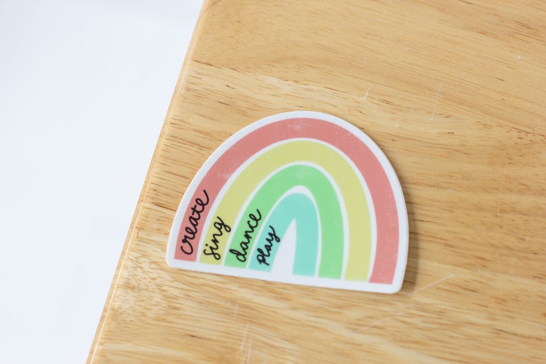 Rainbow Sticker | Music Teacher, Music Educator, Music Education, Music ...
