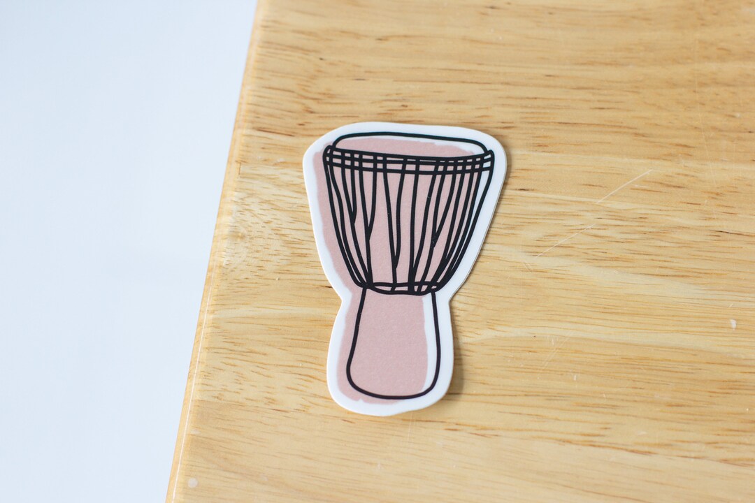 Djembe Sticker | Instrument Sticker, Music Sticker, Drum Sticker ...