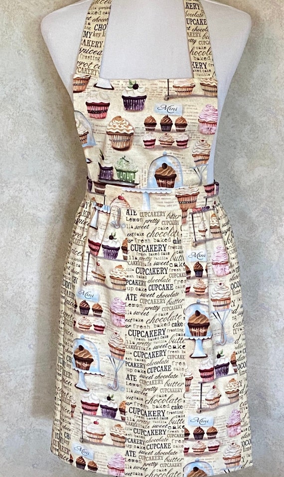 Aprons Pin up apron Vintage apron Tropical Apron 50's apron Lemon Retro ...