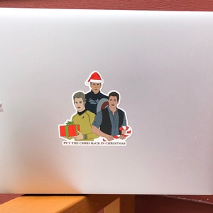 Put the Chris Back in Christmas Sticker - Etsy