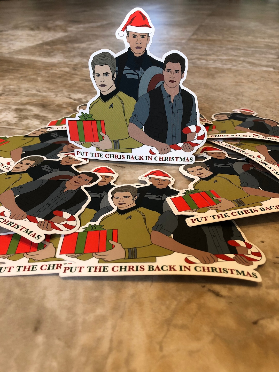 Put the Chris Back in Christmas Sticker - Etsy