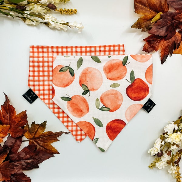 Peach Dog Bandana - Etsy