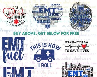 Emt Life Svg - Etsy