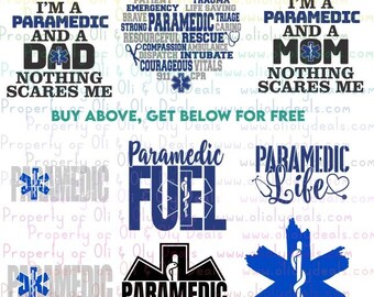 Paramedic Life Svg - Etsy
