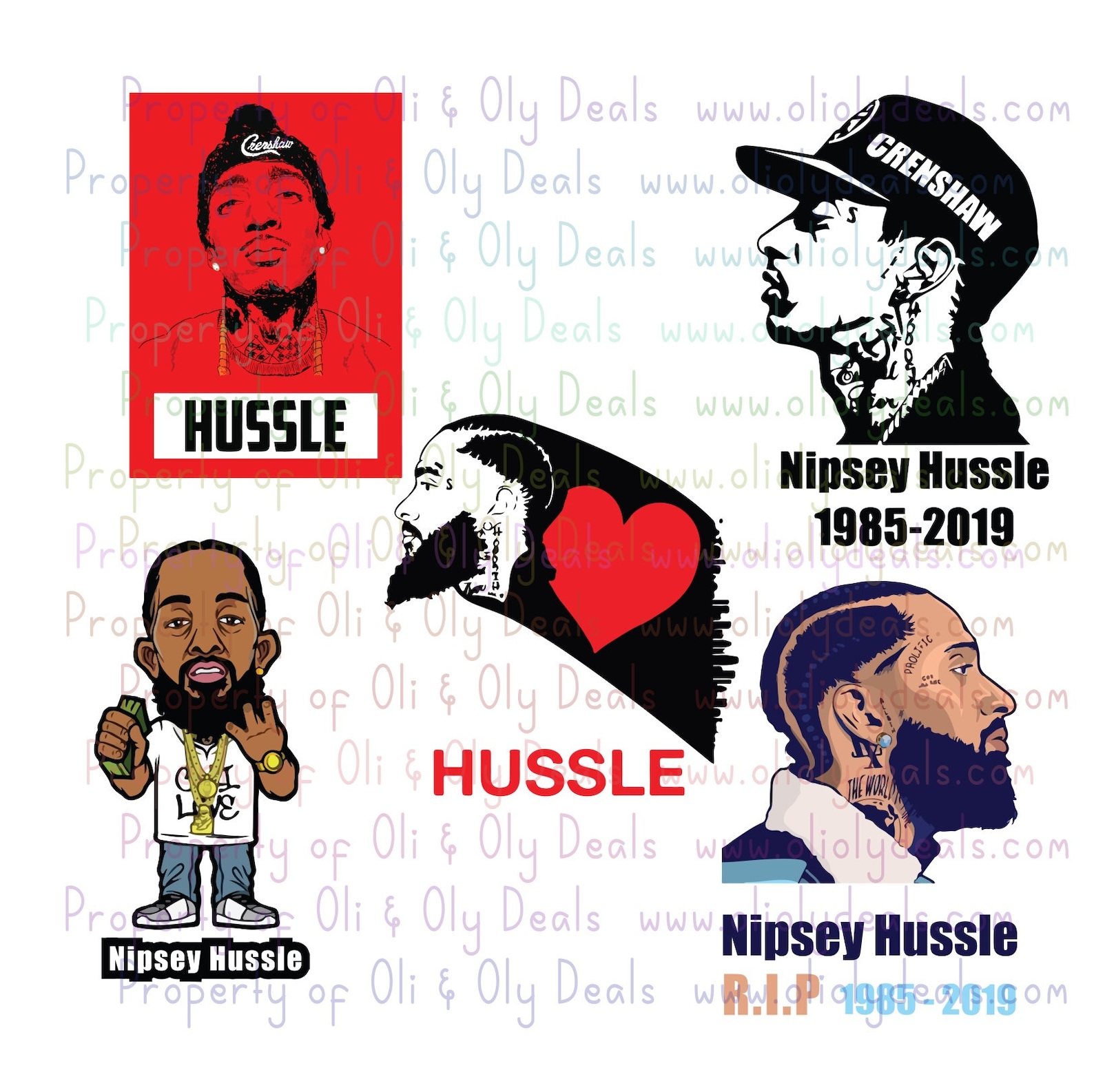 Nipsey Hussle Digital File Png Svg Jpeg Etsy India