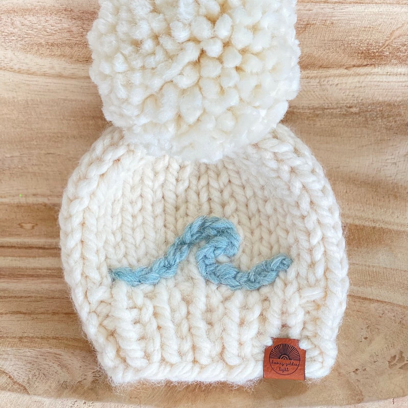 Wave Beanie - Etsy