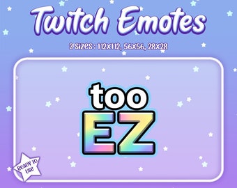 Twitch Emotes Gg - Etsy