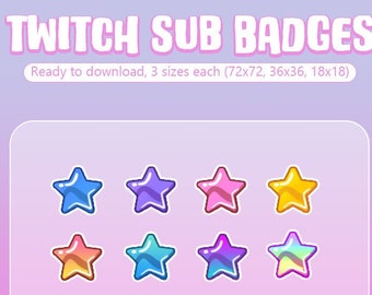 Twitch Sub Icon | Etsy UK