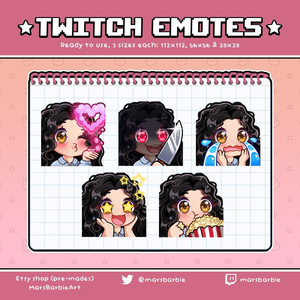 Chat; Cozy; Crying; Cookie Monsta Discord Camera; Clip Kawaii chibi ...