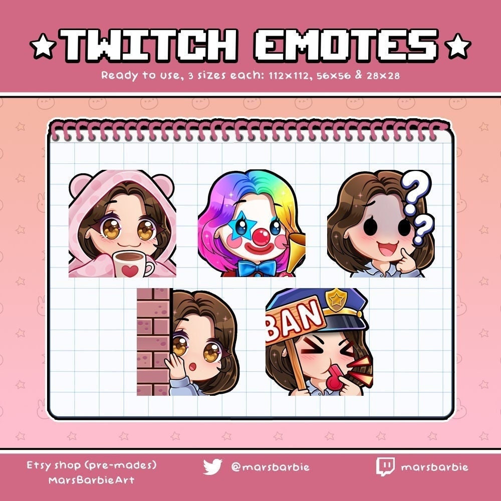 Drawing & Illustration live streaming twitch emotes anime iSLA ...