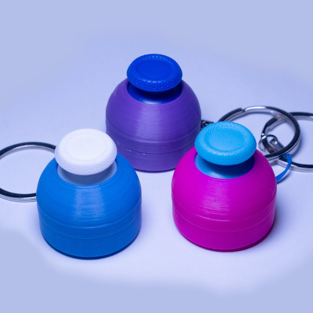 Joystick Fidget Toy 3D Printed Keychain - Etsy