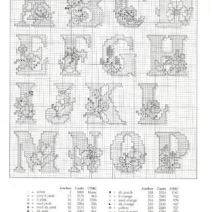 The Ultimate Flower Book / Pdf Vintage Cross Stitch Counted Pattern ...