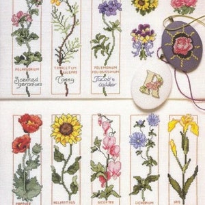 The Ultimate Flower Book / Pdf Vintage Cross Stitch Counted Pattern ...