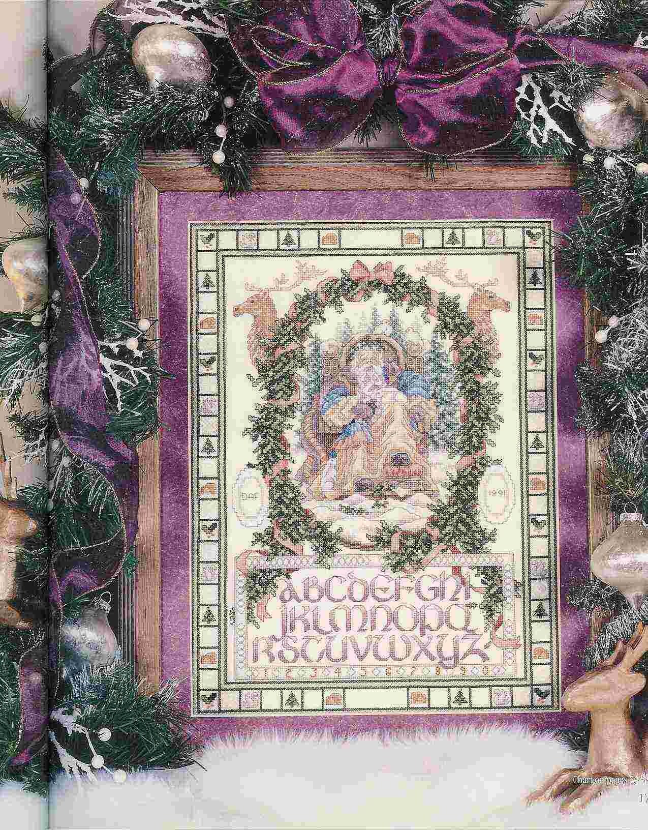 Christmas Vintage Cross Stitch Pattern Pdf / A Christmas to Remember ...