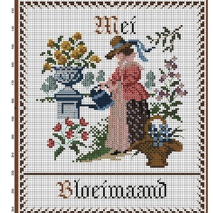 Sampler Cross Stitch Pdf - Victorian Country Life Calendar / Counted ...