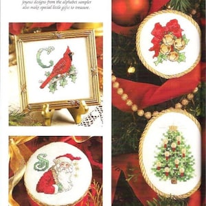 Vintage Christmas Cross Stitch Pattern: Holiday Traditions Embroidery ...