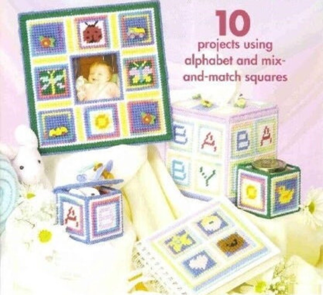 Baby Mates / Pdf Vintage Plastic Canvas Pattern / Digital Instant ...