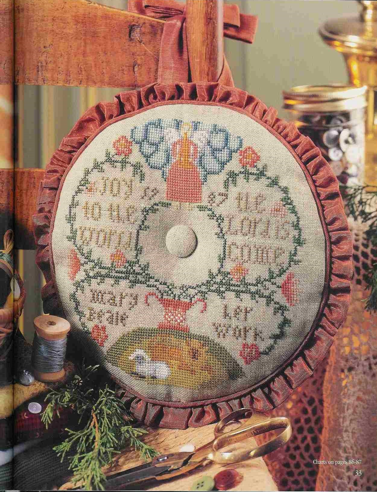 Christmas Vintage Cross Stitch Pattern Pdf / A Christmas to - Etsy