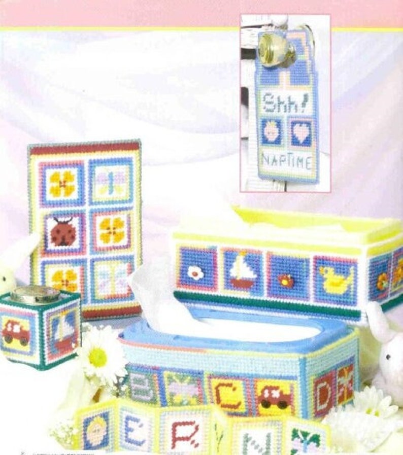 Baby Mates / Pdf Vintage Plastic Canvas Pattern / Digital Instant ...