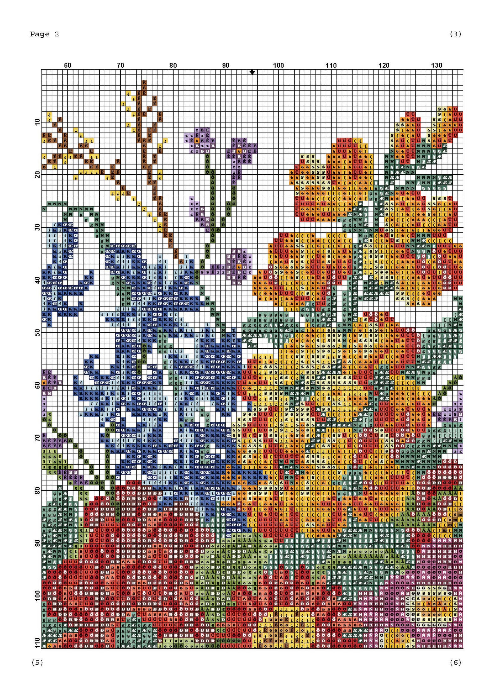 Berlin Woolwork Antique Pattern Vintage Cross Stitch Pdf - Etsy