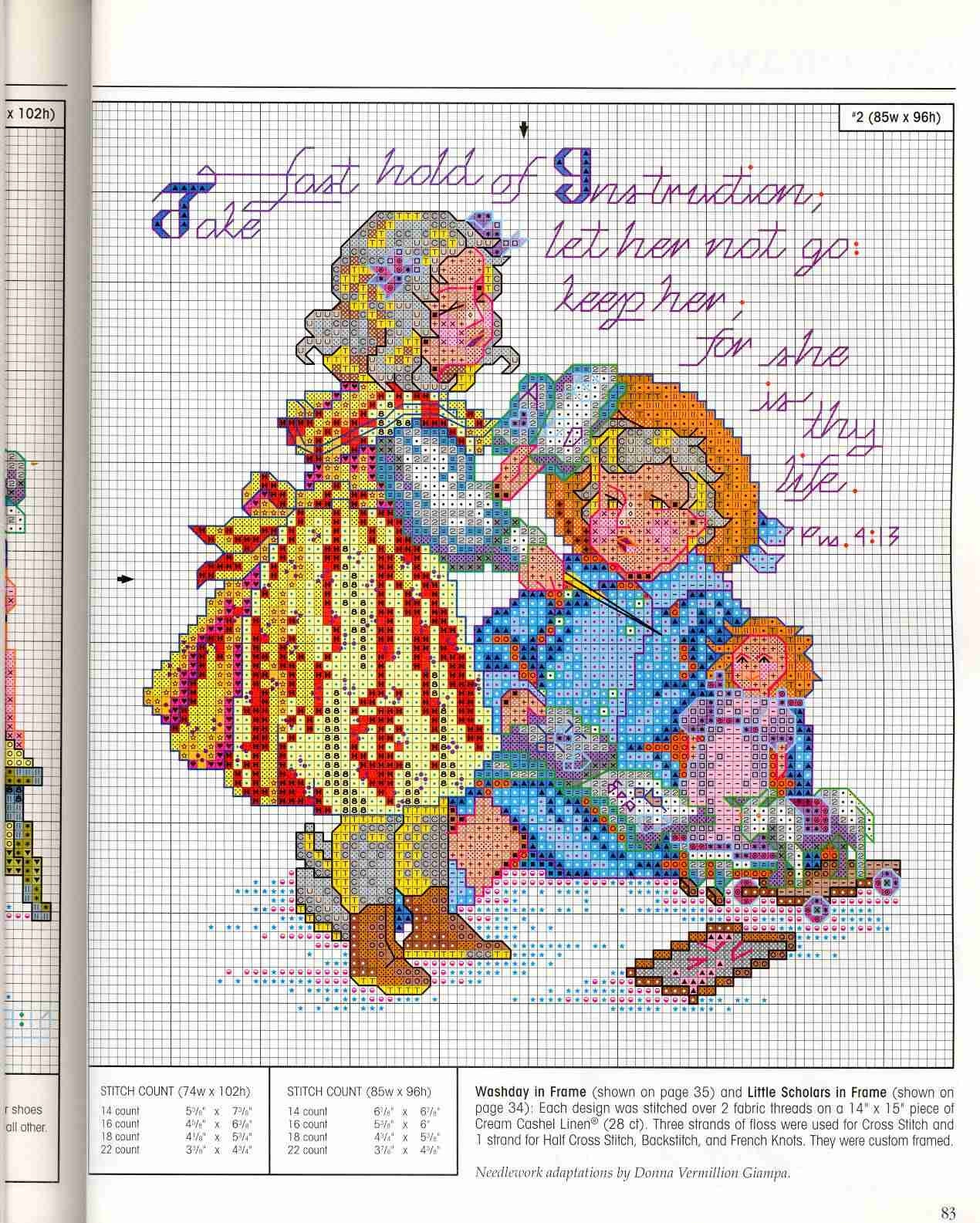 Christmas Vintage Cross Stitch Pattern Pdf / Holiday Reverie / Counted ...