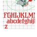 Vintage Christmas Stocking Cross Stitch Pattern: Angels & Alphabet ...