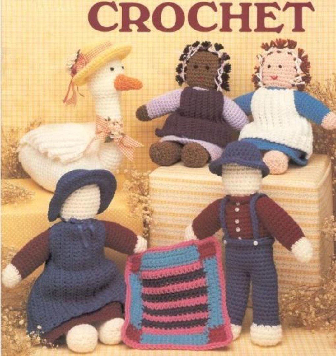 PDF Vintage Crochet Pattern - Country - Etsy